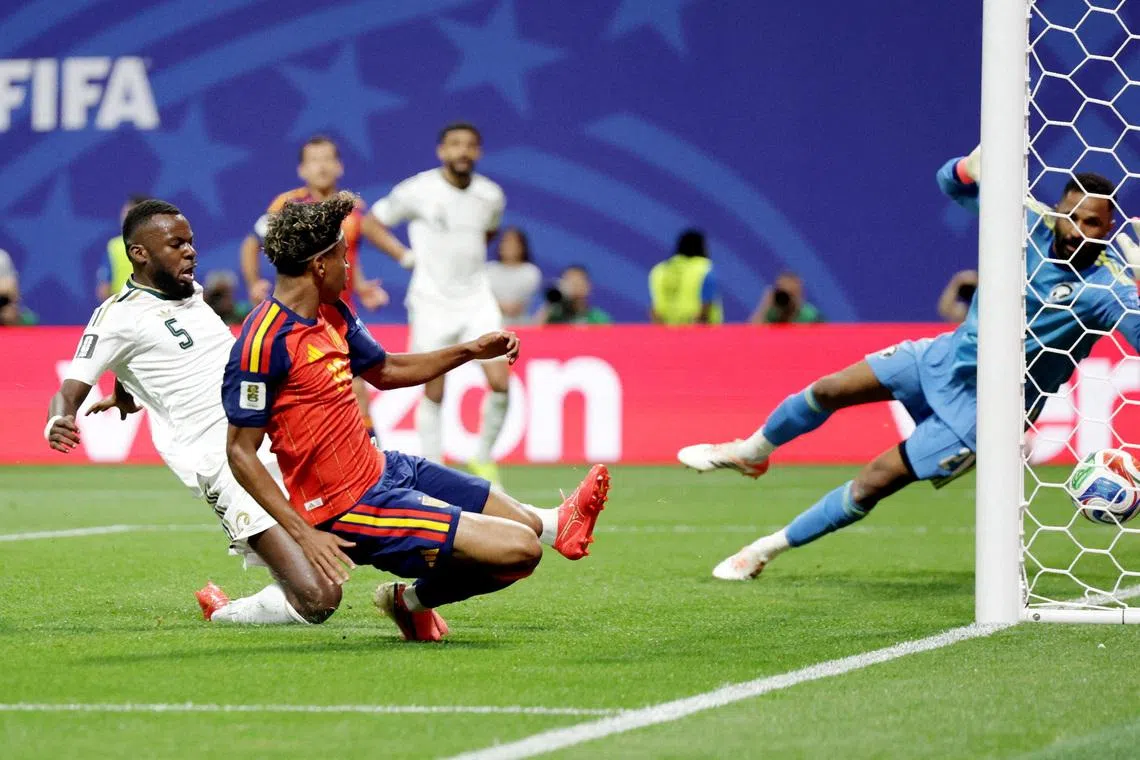 Yamal starts for Spain and sparkles but then saved for another day ...