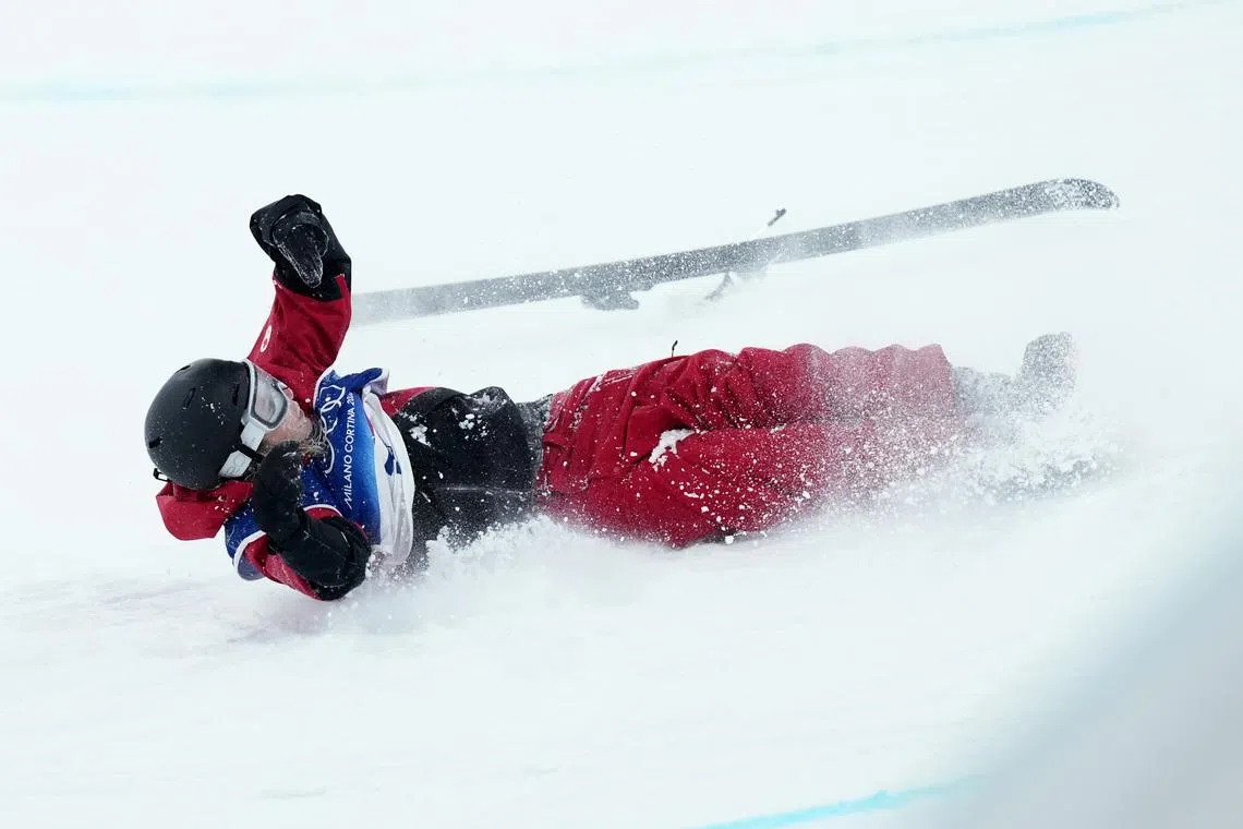 Freestyle-Canada's Sharpe to miss women's halfpipe final after crash ...