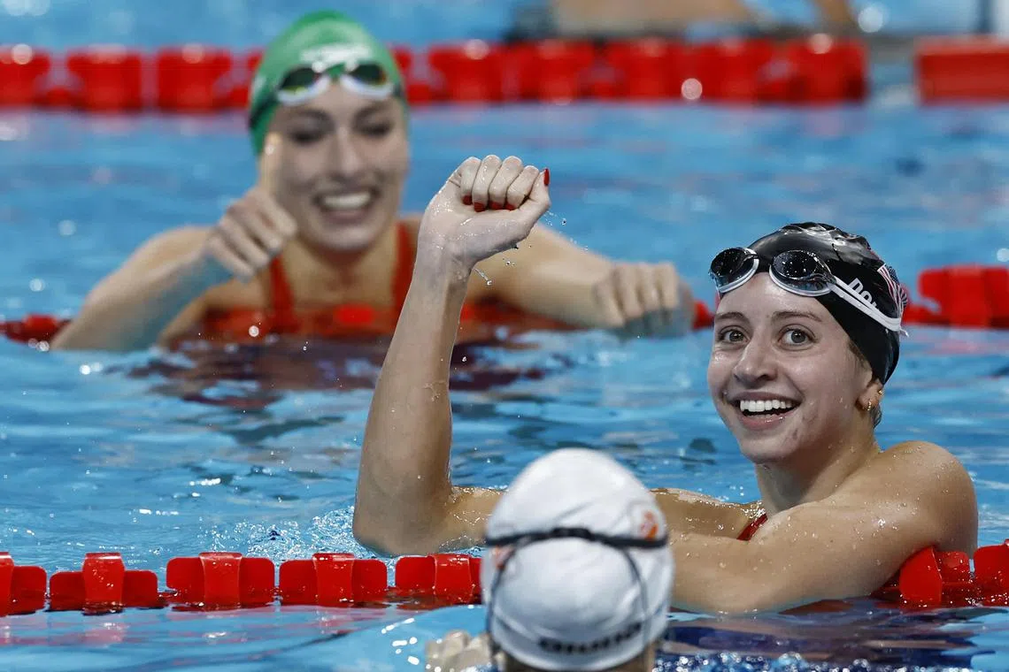 US' Kate Douglass wins Olympic 200m breaststroke gold | The Straits Times