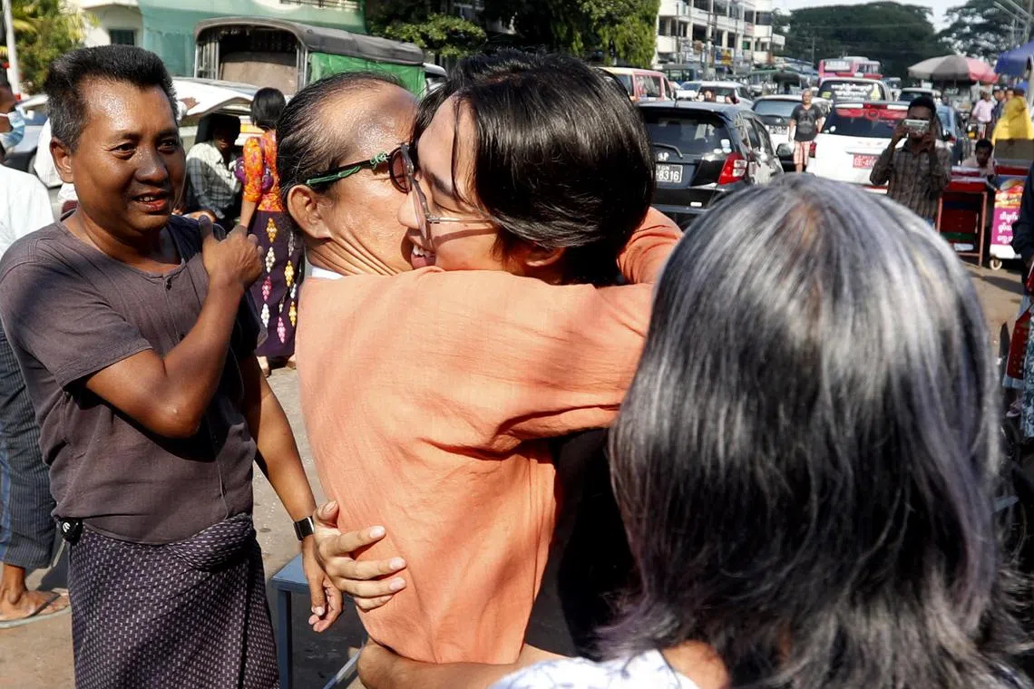 Former minister, writer among Myanmar prisoners freed in amnesty | The ...