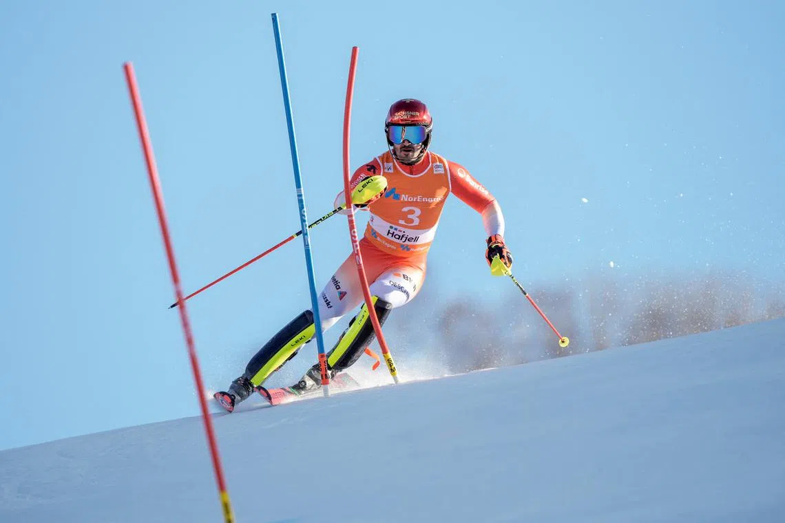 Alpine skiing-Meillard keeps alive slalom World Cup title hopes | The ...