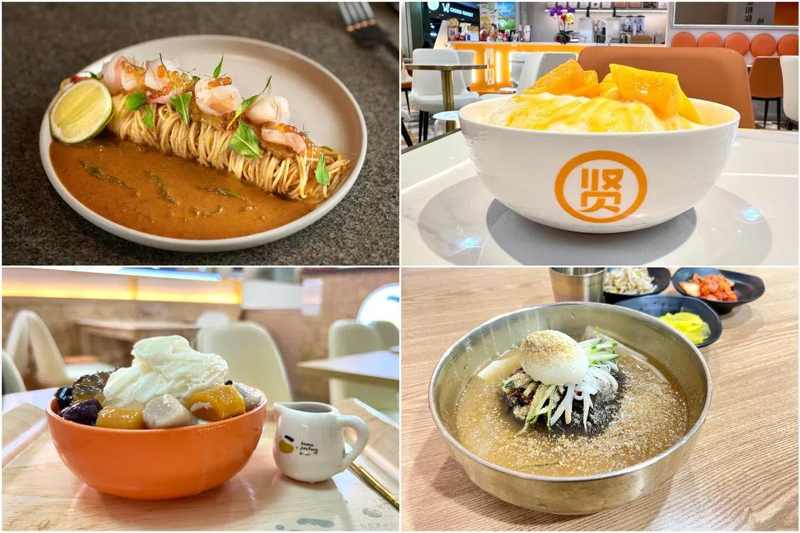 Beat the heat with 10 cold noodles, drinks and desserts | The Straits Times