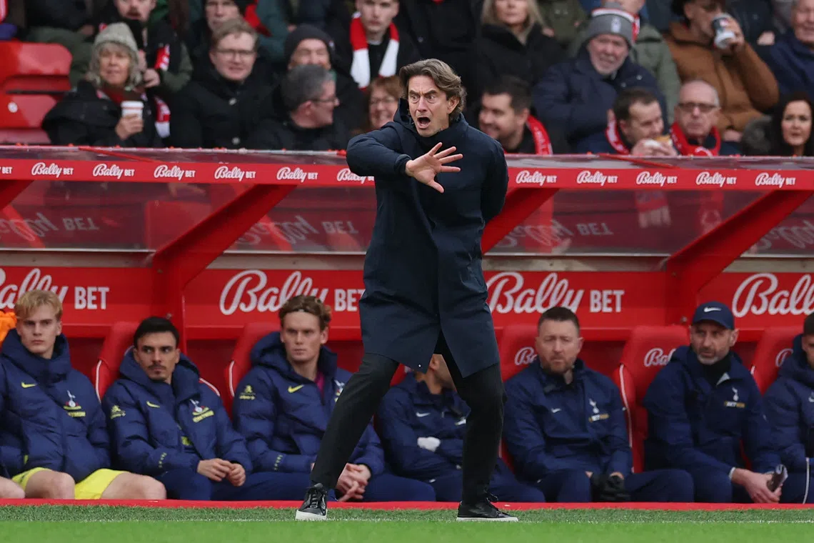 Frank angry as Tottenham take a step back in defeat at Forest | The ...