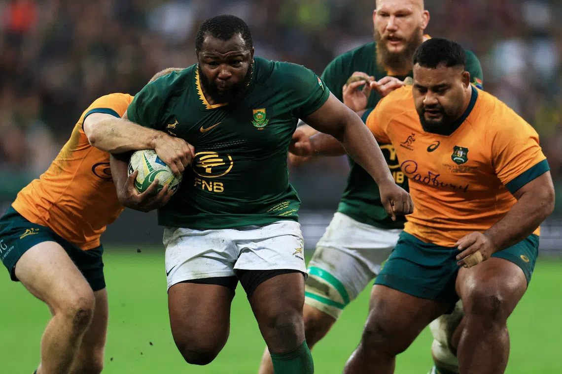 Prop Nche only Springboks change in starting side to face Argentina ...