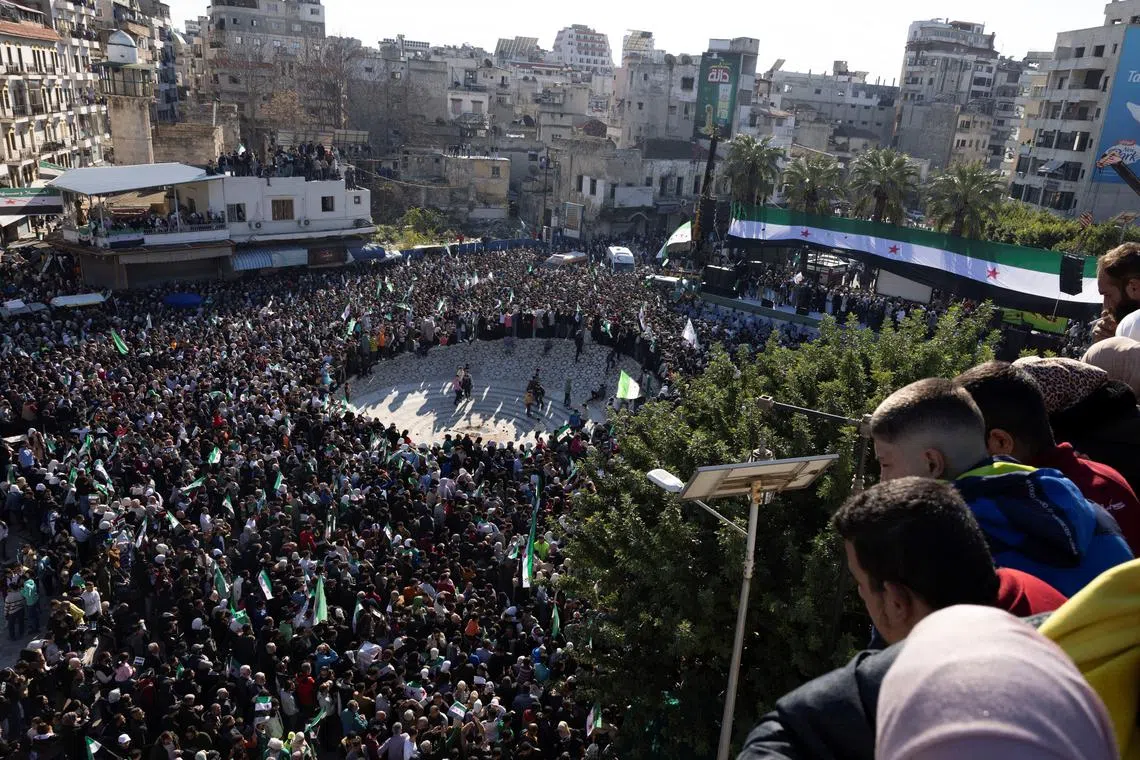 Syrian clerics in former Assad stronghold call for national unity ...