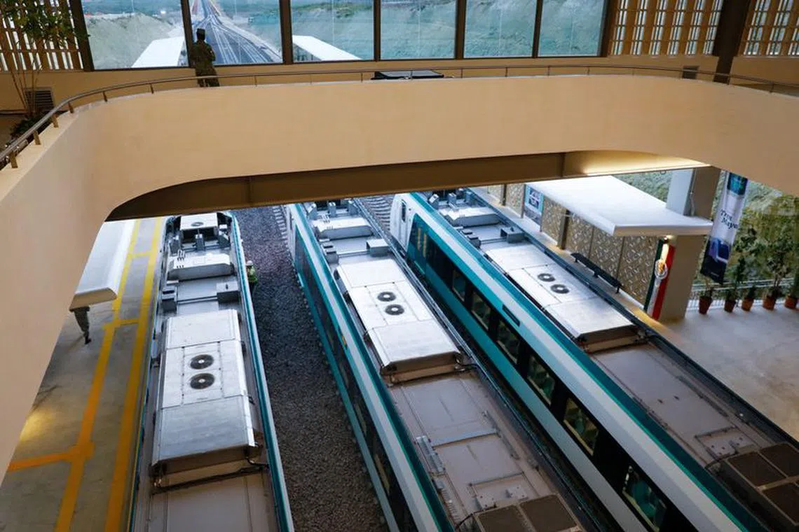 Mexico's flagship train inauguration masks delay, cost concerns | The ...