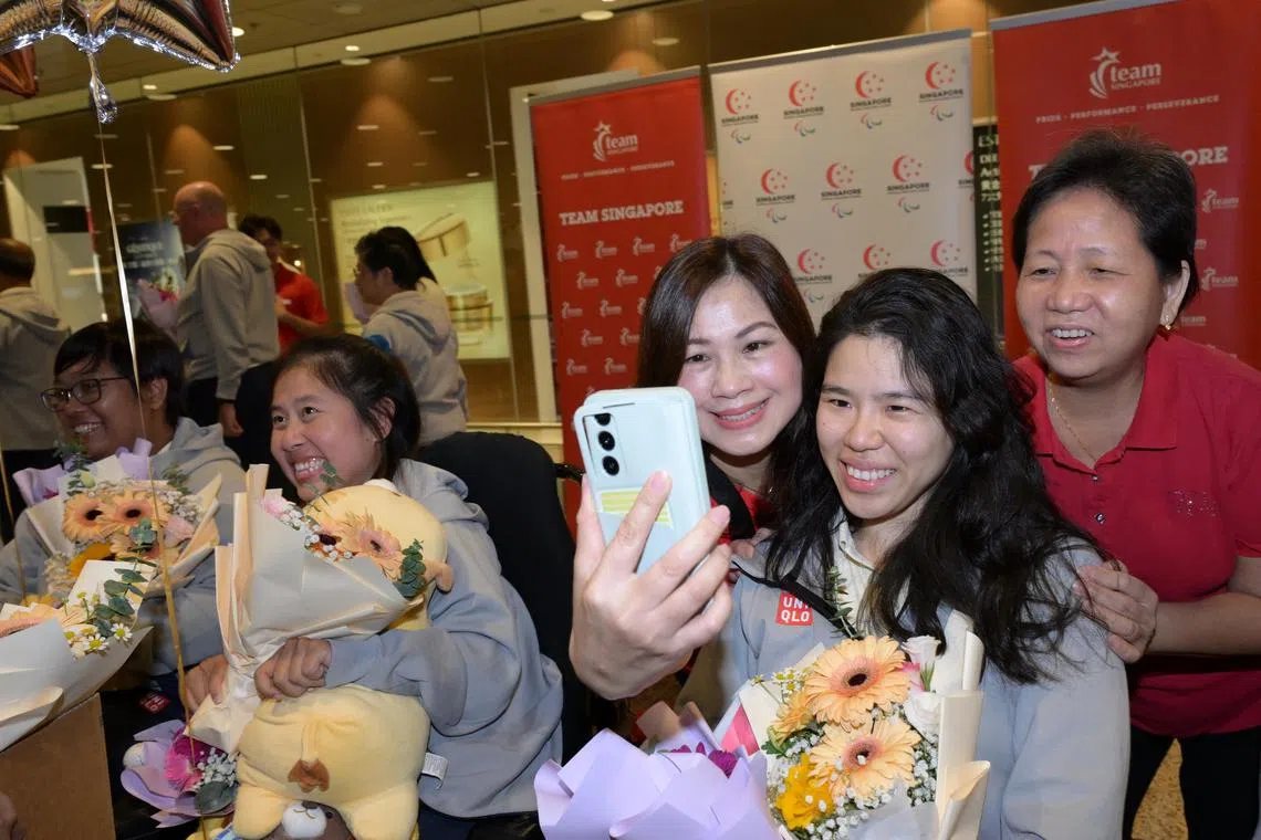 Warm welcome for Singapore’s Paris Paralympics team; open-top bus ...