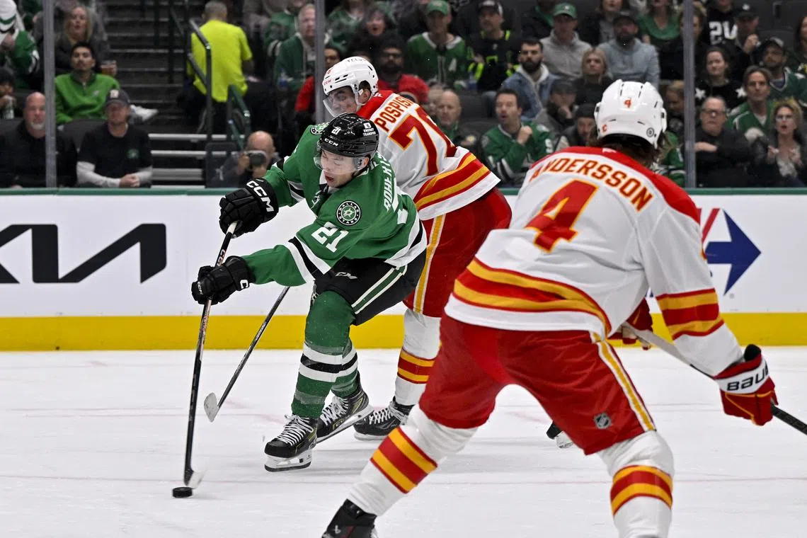 NHL roundup: Stars blitz Flames with 4 goals in third | The Straits Times