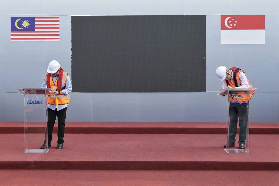 JB-Singapore RTS Link: Construction passes 65% mark on both sides ...