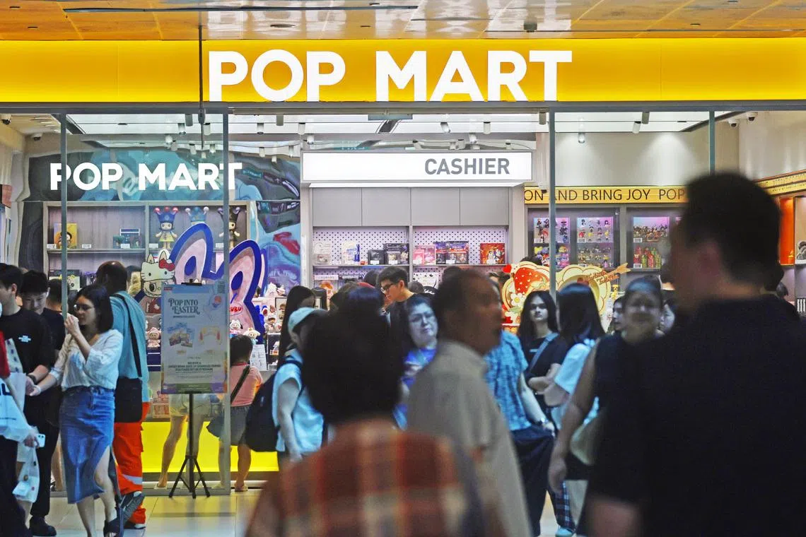 Labubu maker Pop Mart pushes back on one-hit wonder fears | The Straits ...