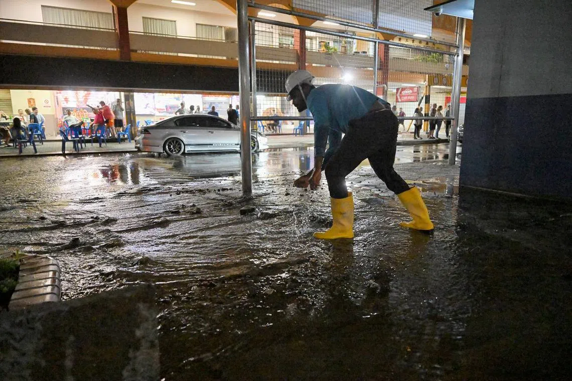 Water supply to about 20 homes in Lavender area restored; underground ...