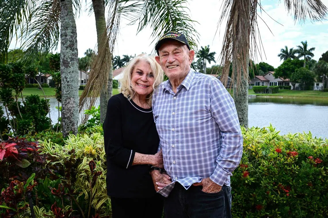 100-year-old World War II veteran marries fiancee, 96, near D-Day ...