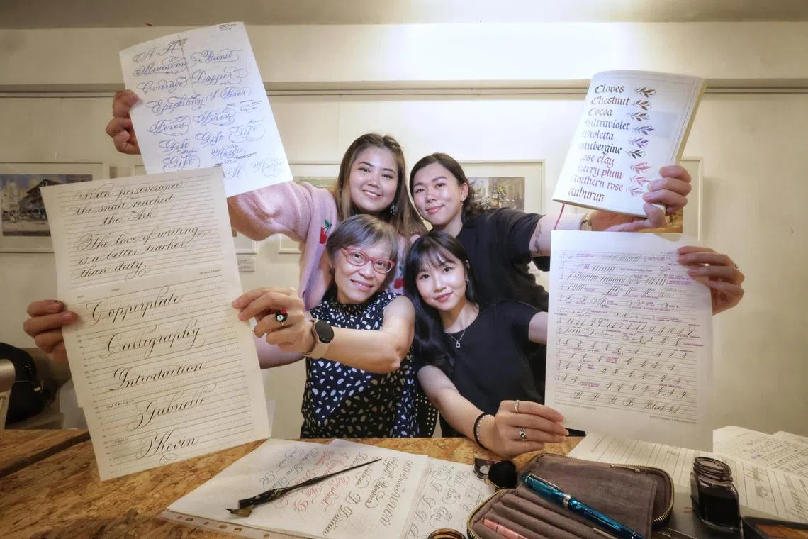 No such thing as bad handwriting: Calligraphers want to spread the word ...