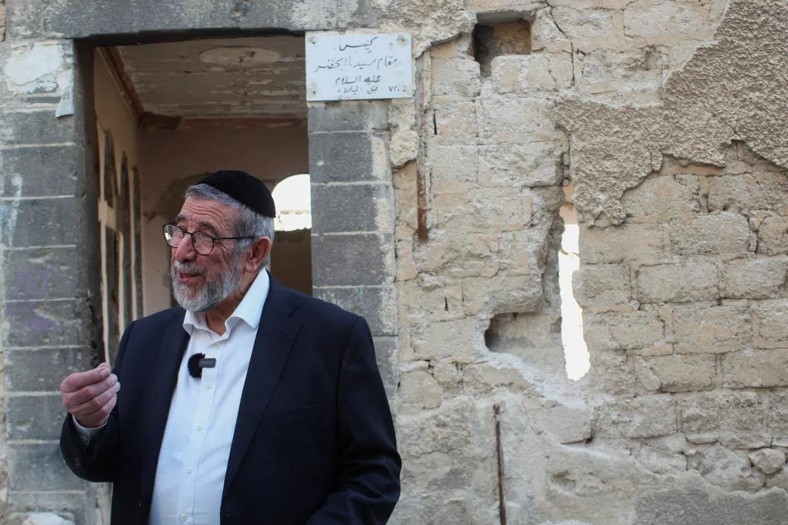 After decades in exile, Syria's Jews visit Damascus | The Straits Times