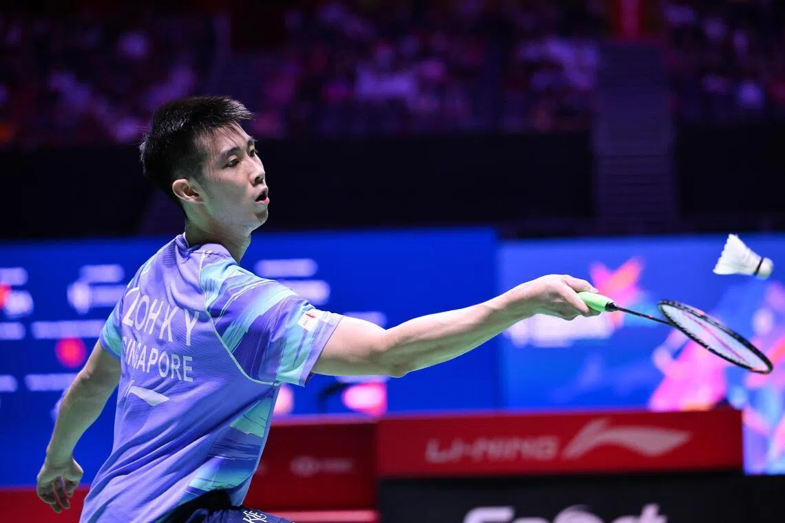Loh Kean Yew retires from Indonesia Open with abdominal strain | The ...