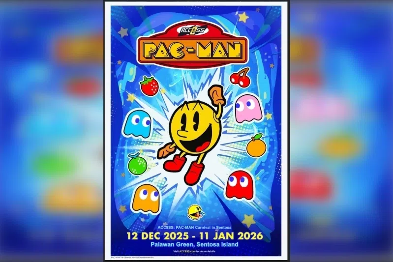 Experience the Pac-Man chase at carnival in Sentosa from December | The ...