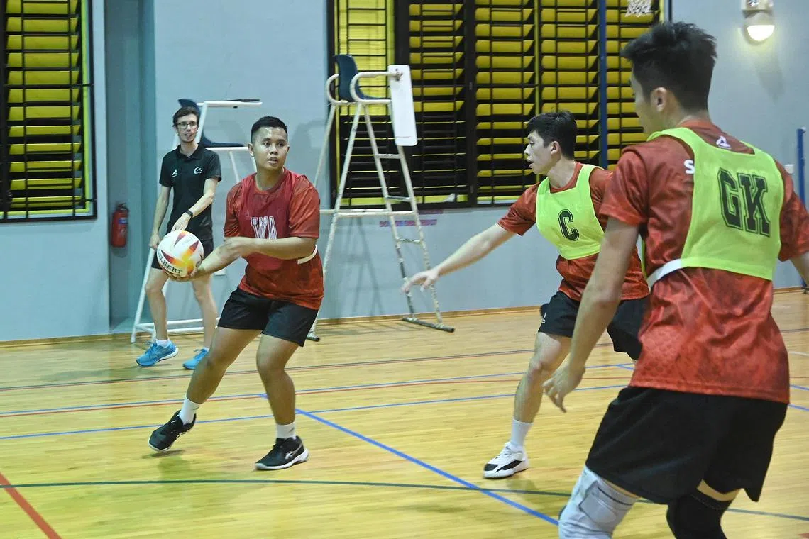 Men’s netball takes steps forward at Nations Series | The Straits Times