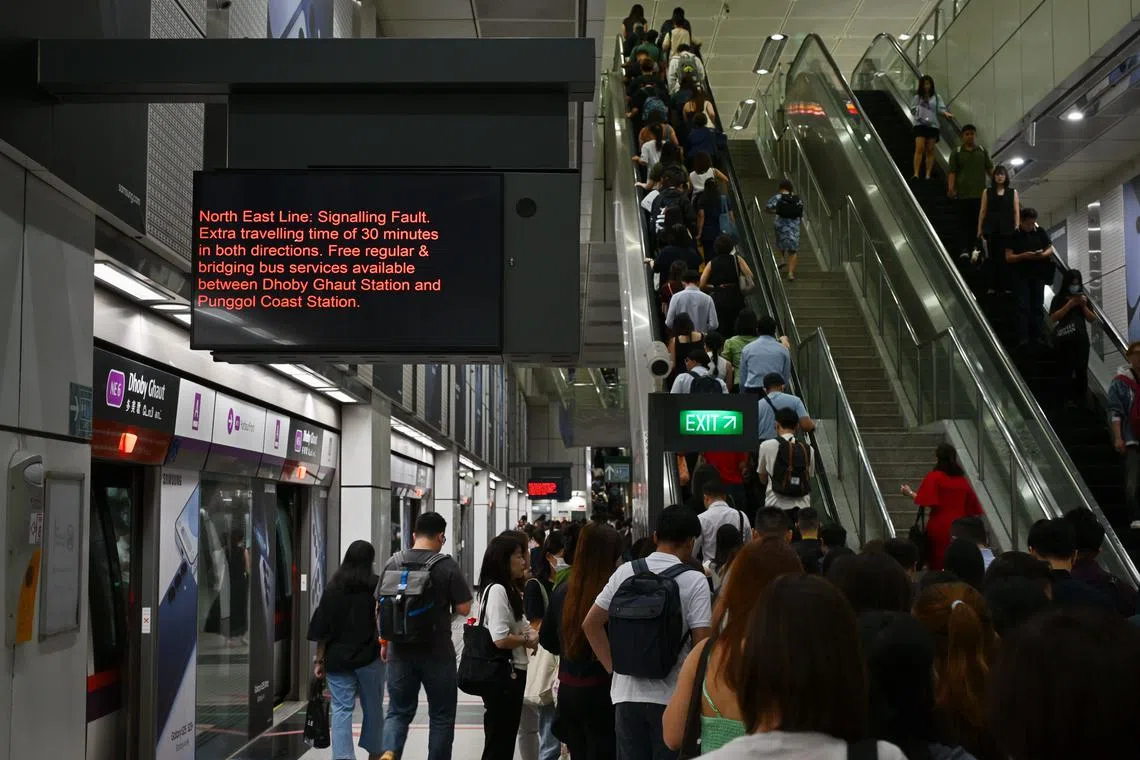 NEL train services back to normal after delays during morning peak hour ...