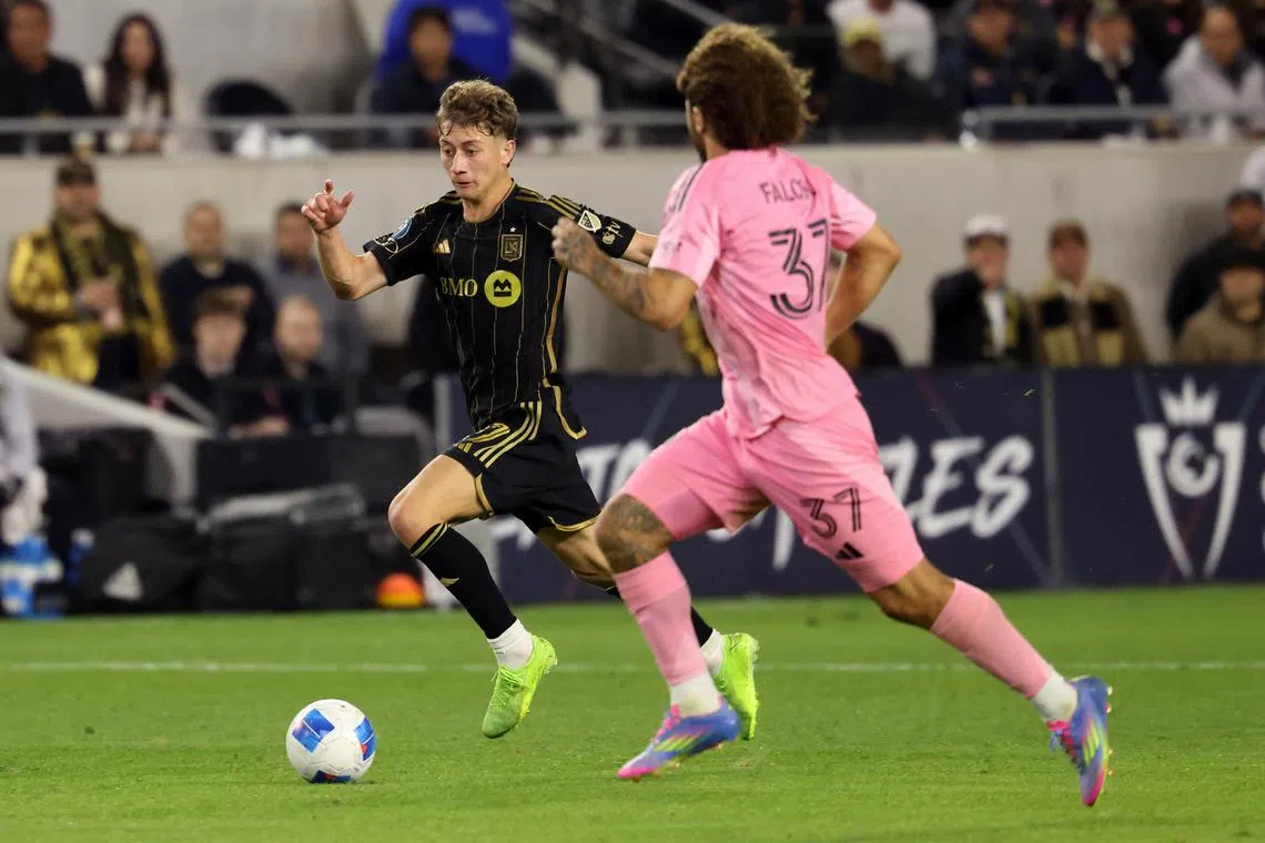 CONCACAF Champions Cup: LAFC blank Inter Miami | The Straits Times