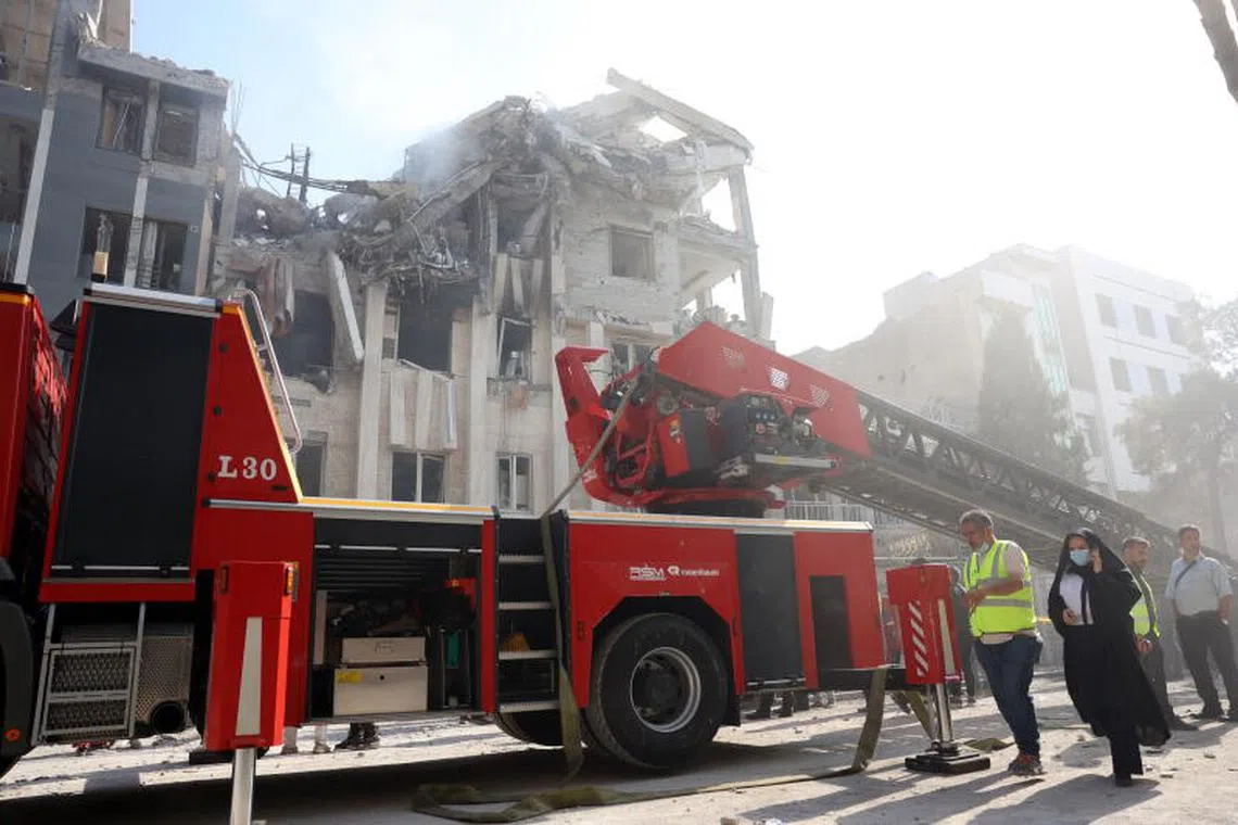 UK is not currently providing support to Israel as Iran retaliates ...