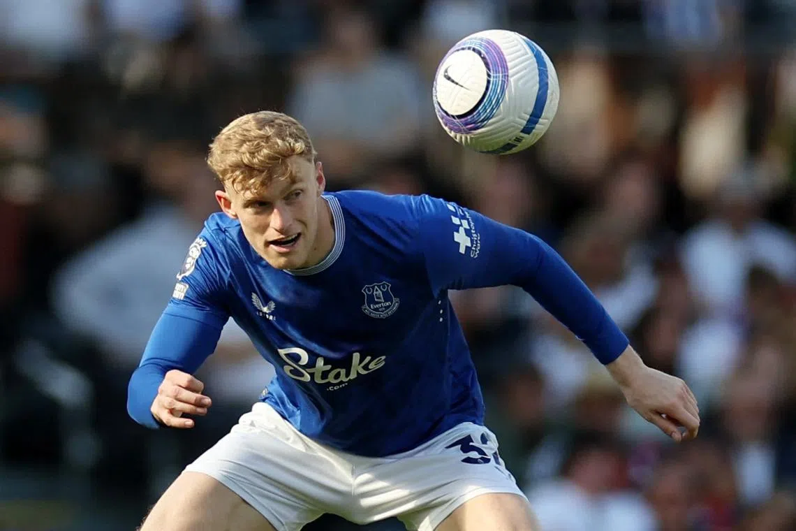Branthwaite commits long-term future to Everton amid interest from ...