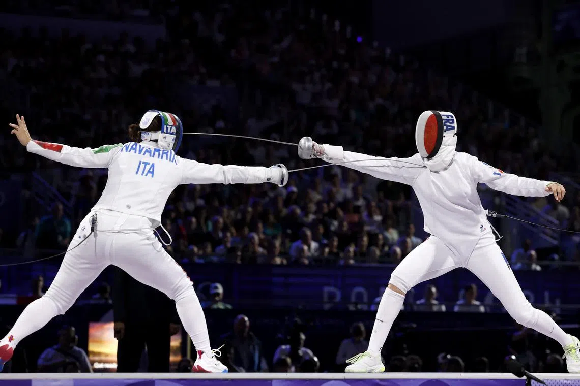 Fencing-Italy silence French crowd to claim gold in women's epee team ...