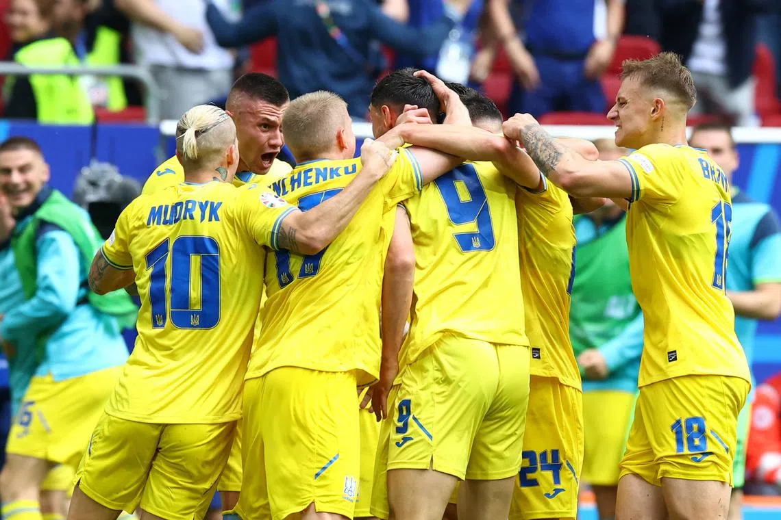 Ukraine keep Euro 2024 hopes alive with 2-1 win against Slovakia | The ...