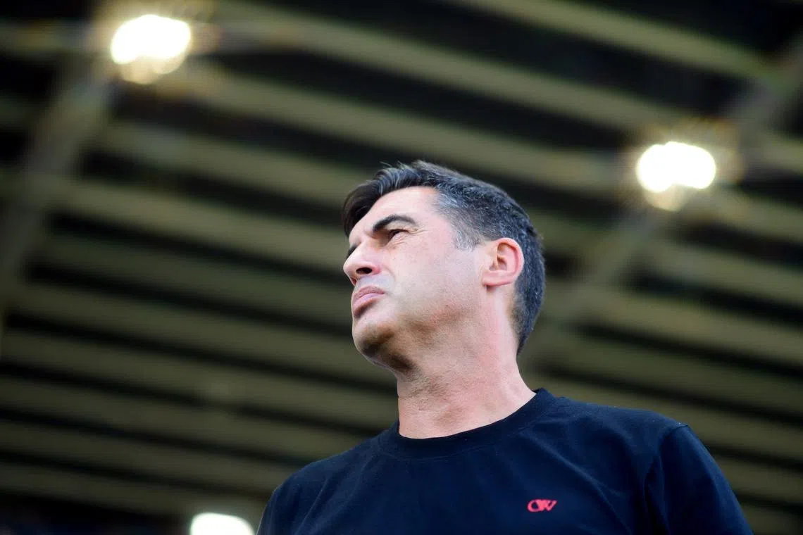 Fonseca confident Milan will bounce back against Lazio | The Straits Times