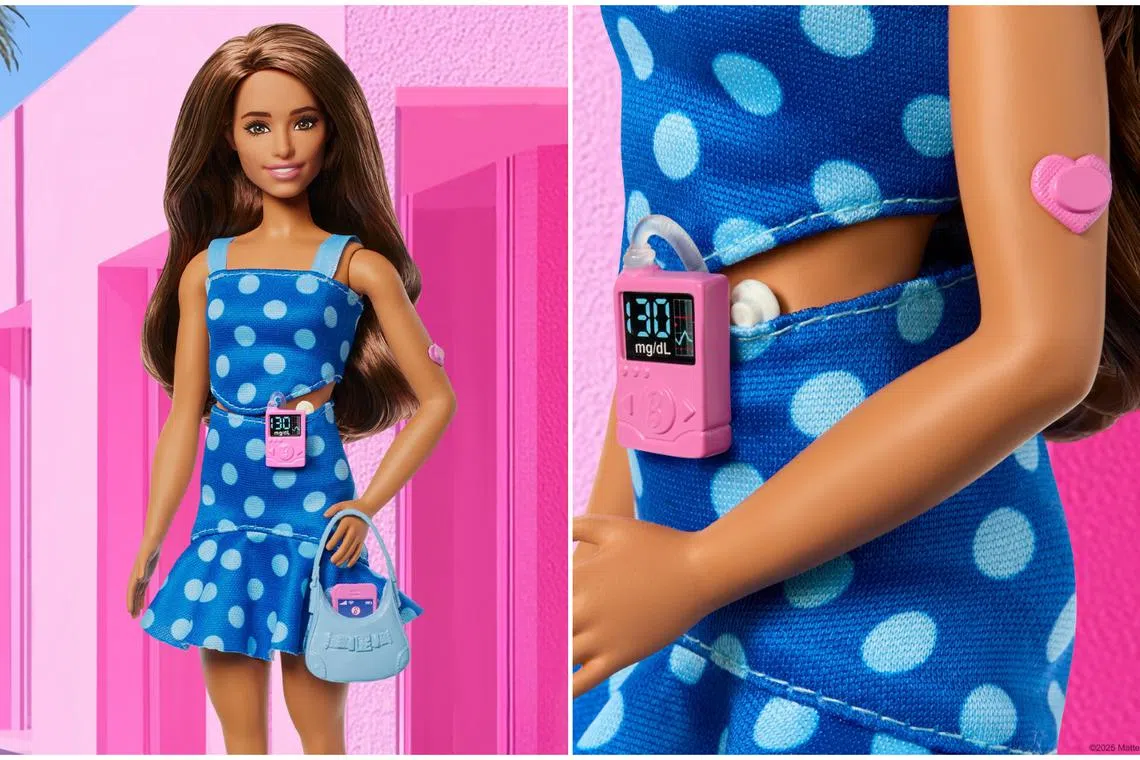Mattel launches Barbie doll with diabetes | The Straits Times