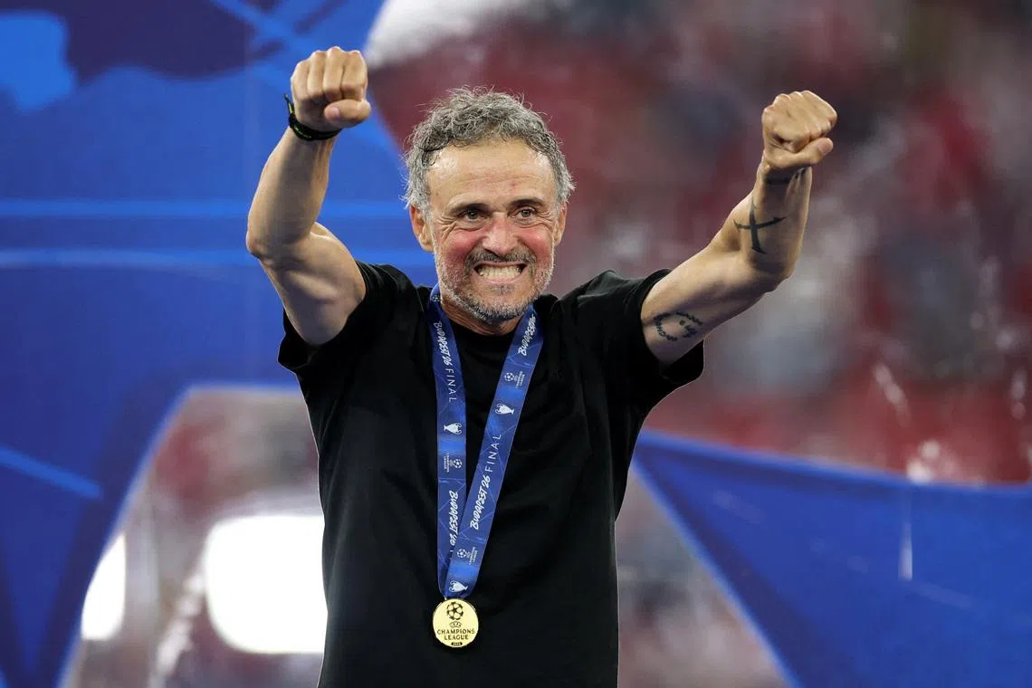 Faith in Luis Enrique leads PSG to back-to-back Champions League titles ...