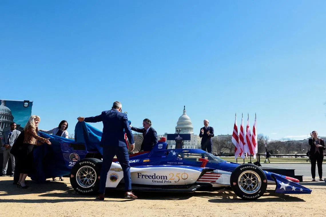 IndyCar T-shirt withdrawn after slogan causes outrage | The Straits Times