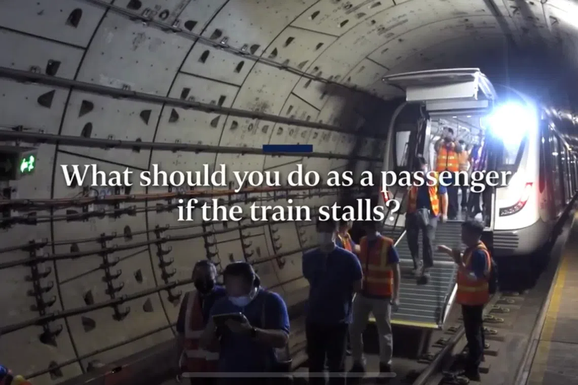 SBS Transit’s first public emergency drill in train tunnel sees ...