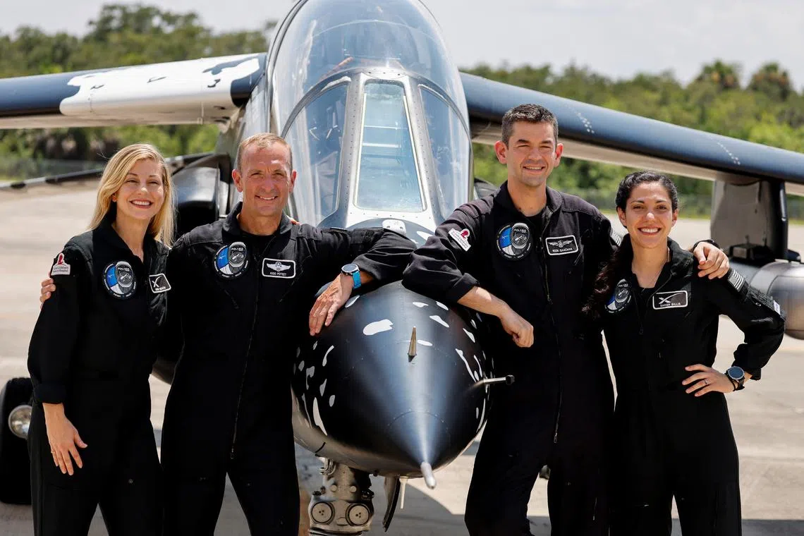 SpaceX's Polaris crew set for first private spacewalking mission next ...