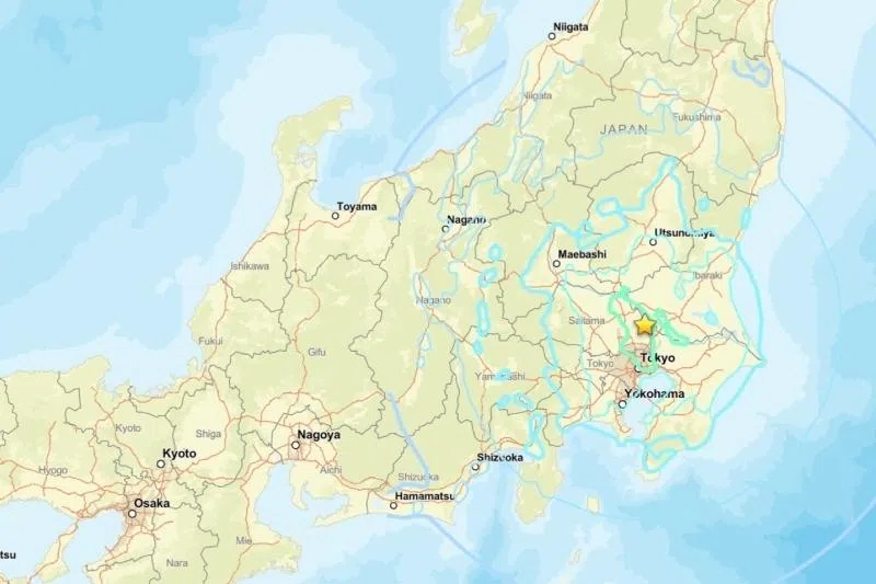 5.5-magnitude quake jolts eastern Japan near Tokyo, no tsunami warning ...