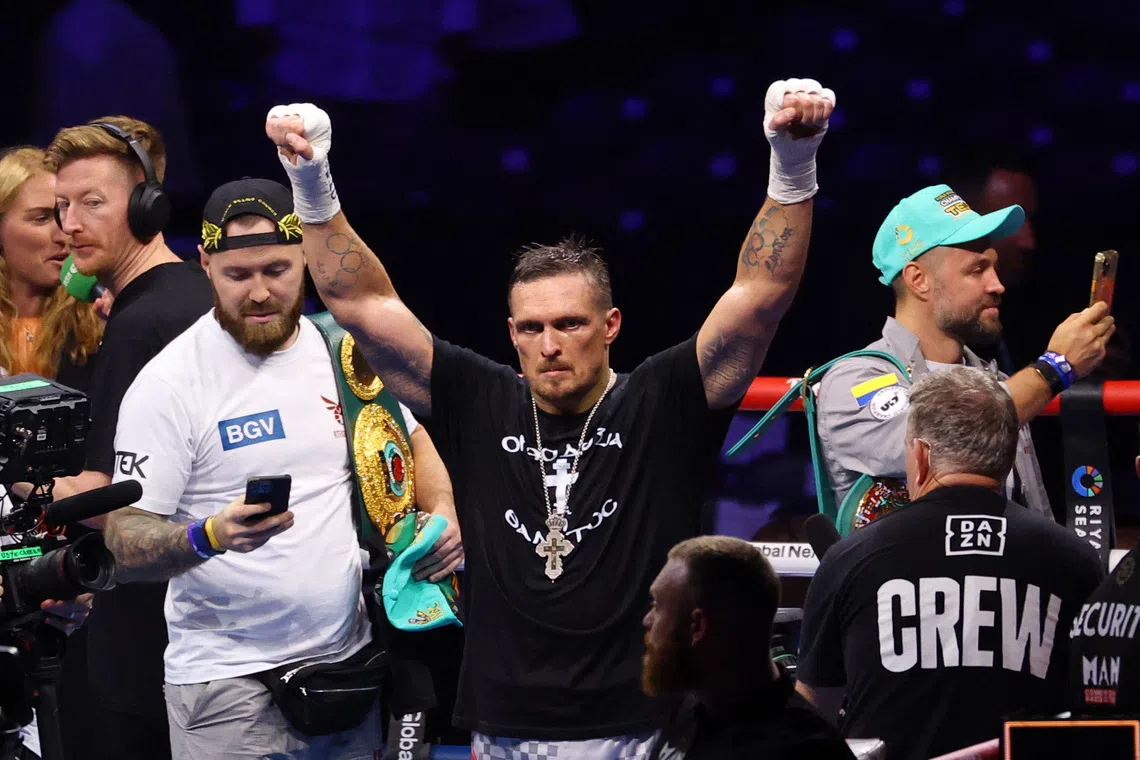 Boxing-Usyk vacates WBO heavyweight title, Wardley set to take over ...