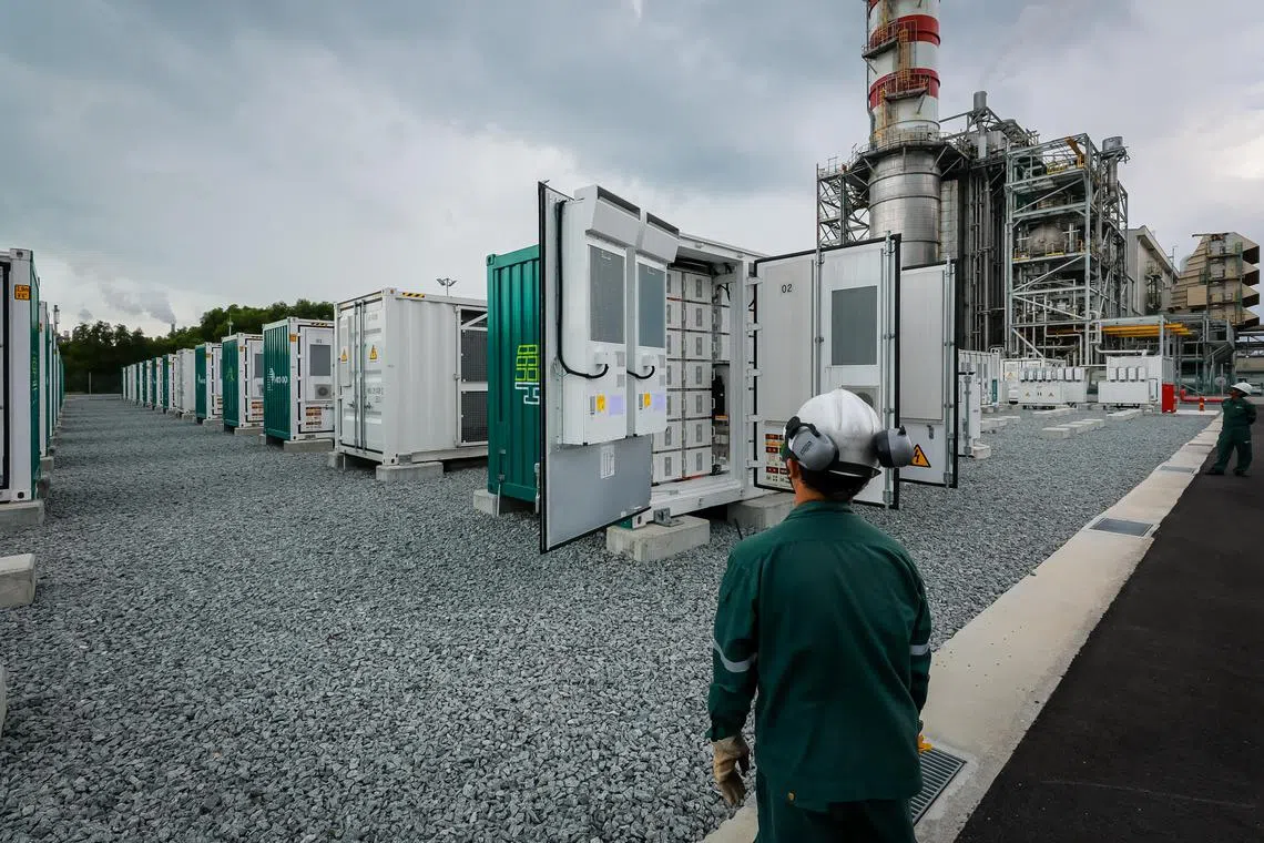 Sembcorp opens S-E Asia’s largest energy storage system on Jurong Island to boost solar power ...