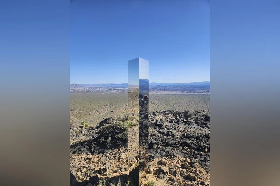 New mystery monolith appears in Nevada desert | The Straits Times
