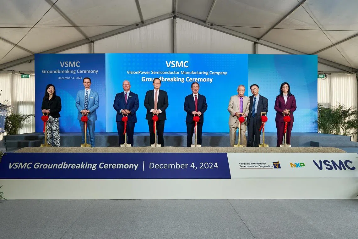 VSMC breaks ground of $10.5 billion semiconductor plant that will ...