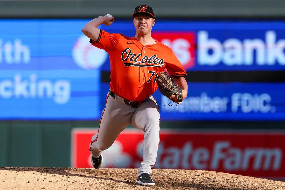 Rangers add right-handed reliever Jacob Webb to roster | The Straits Times