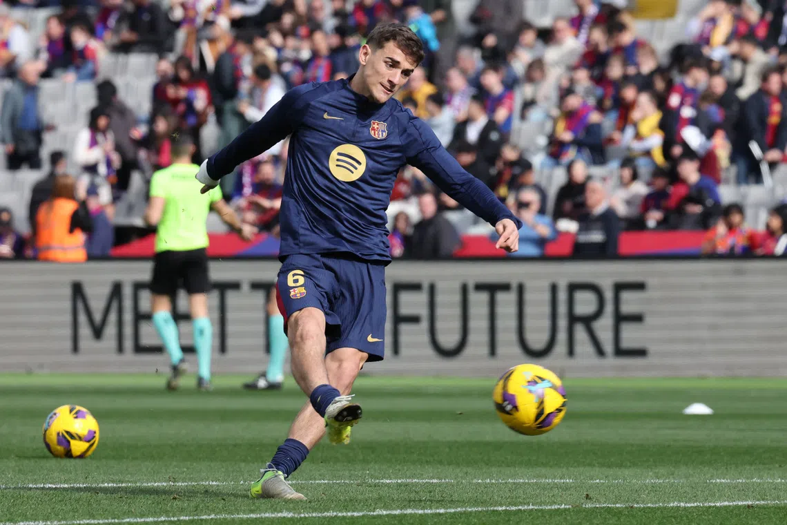 Barca's Gavi sidelined for up to five months after knee surgery | The ...