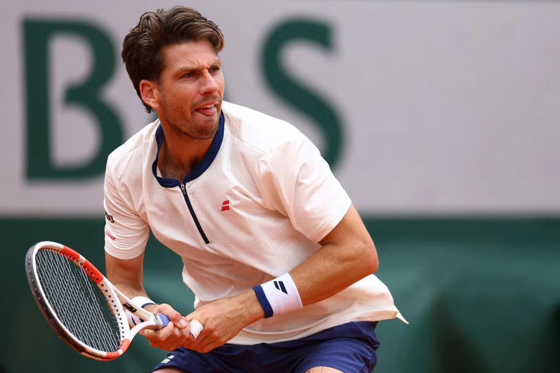 Former top-10 player Norrie enjoys fun, low expectations from low ...