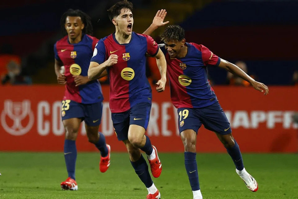 Injured Cubarsi leaves Spain squad and returns to Barca | The Straits Times