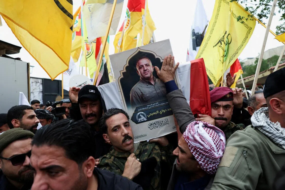 Airstrikes target HQ and leader of Iran-backed Shi'ite militia umbrella ...