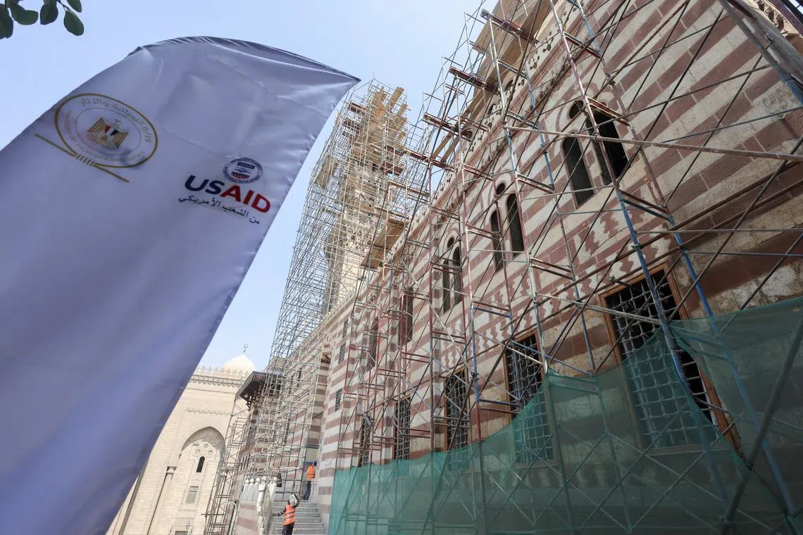 Egypt, US inaugurate renovations in Historic Cairo | The Straits Times