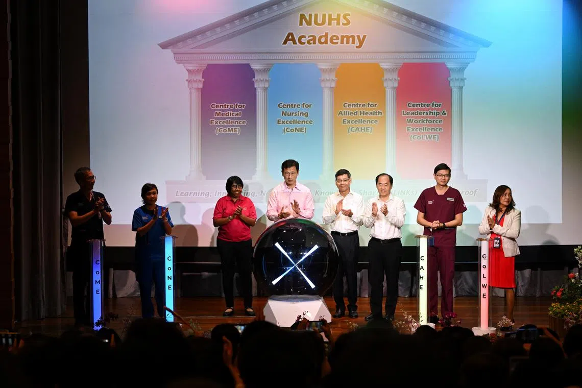 New academy by NUHS to offer training to 16,000 staff amid healthcare ...