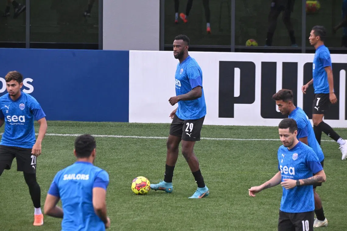 New signing Bernie Ibini promises to bring fight to Lion City Sailors ...