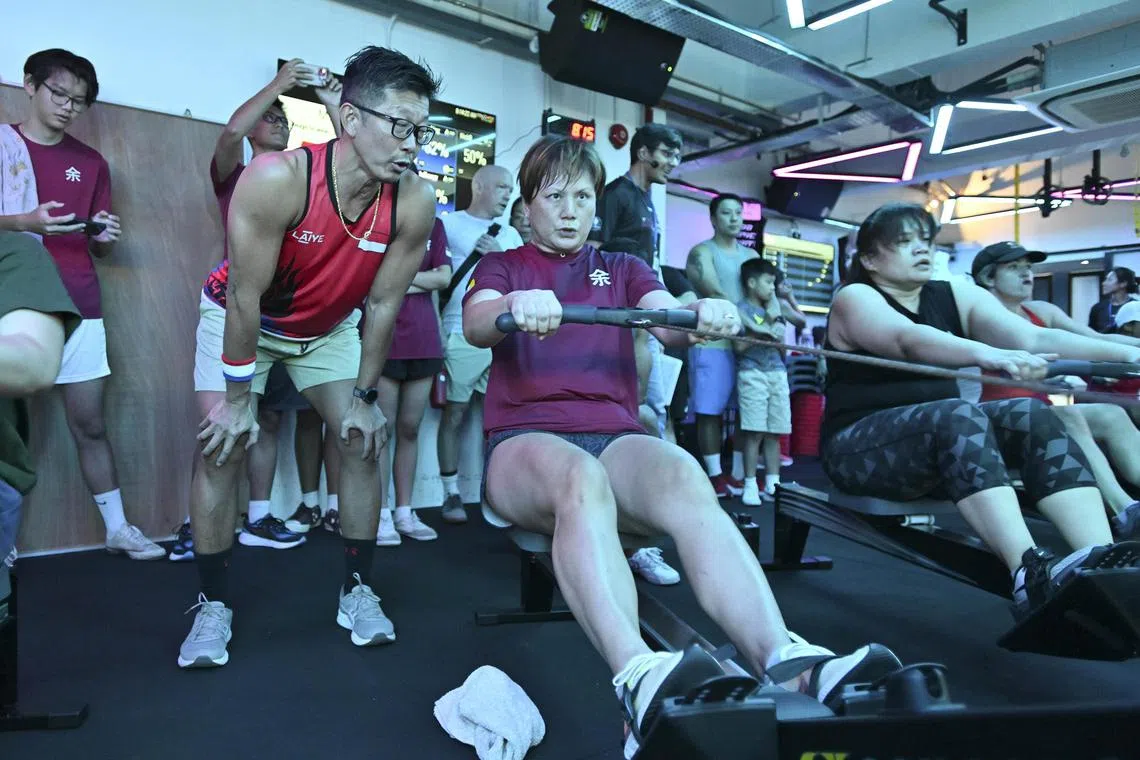 Passion for rowing unites this Singapore family of six | The Straits Times