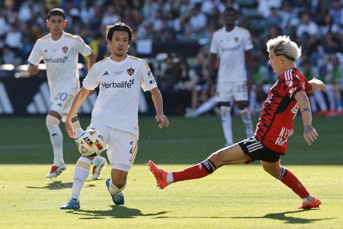 LA Galaxy end MLS Cup drought with 2-1 win over Red Bulls | The Straits ...