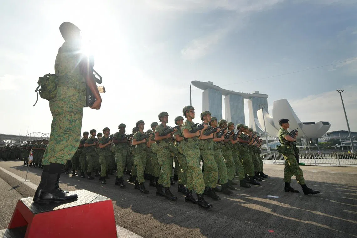 Floating platform hosts NS55 Parade before it is torn down | The ...