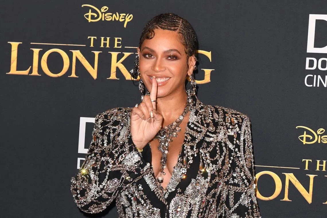 Beyonce declared a billionaire by Forbes magazine | The Straits Times